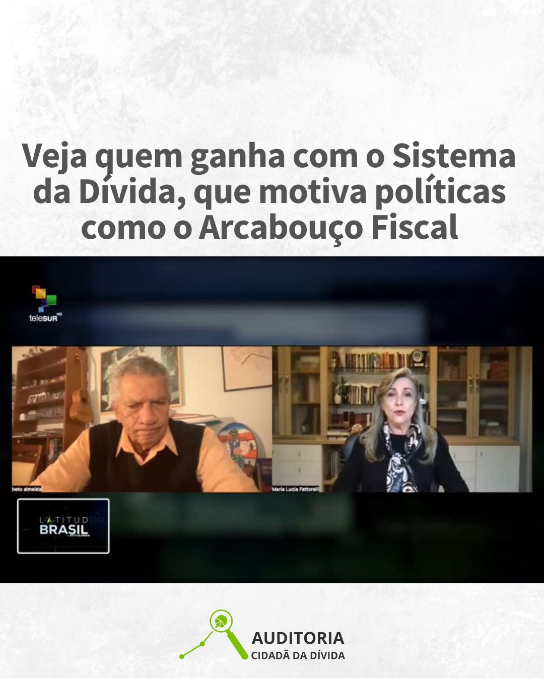 Veja quem ganha com o Sistema da Dívida, que motiva políticas como o ...